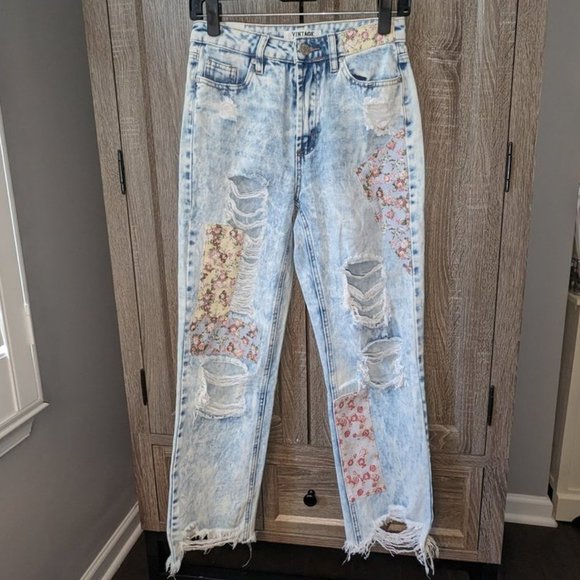 Almost Famous | Jeans | Vintage Almost Famous Wide Leg Distressed ...